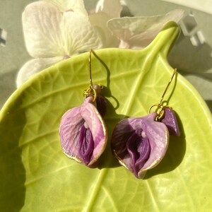 Feminist Floral Vulva Earrings, Yoni Art, Sexy Earrings, Floral Vagina ...