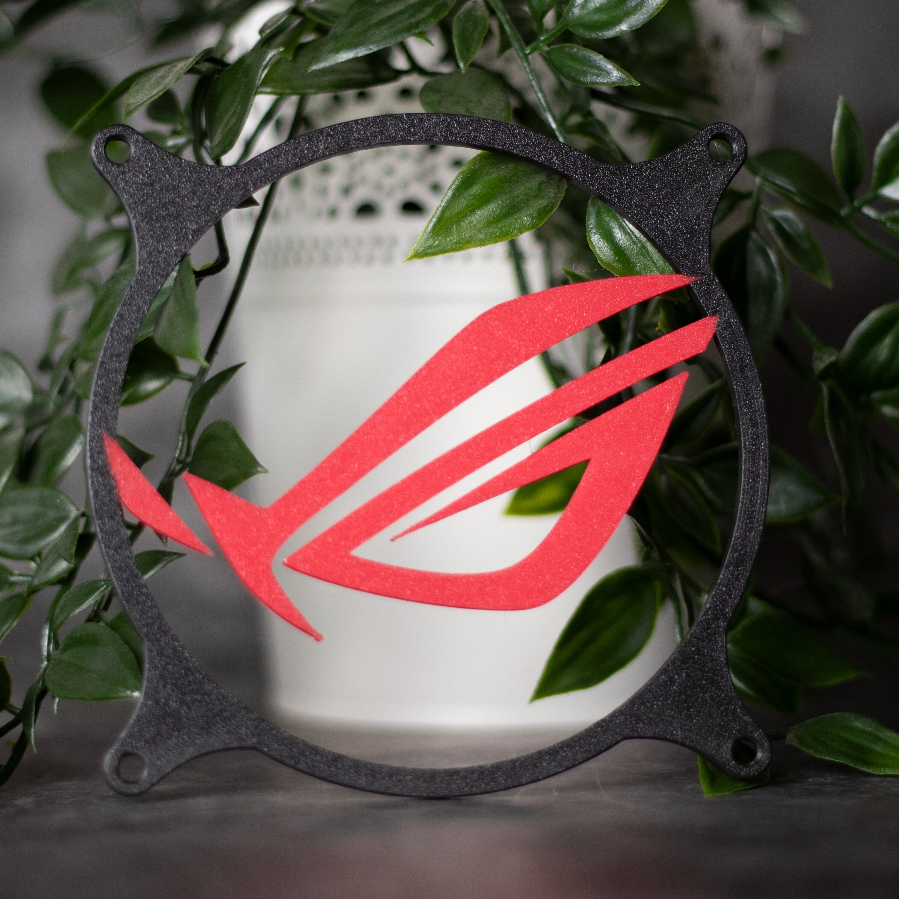 Asus Rog Inspired Logo Eyes Multicolor Gaming Computer Fan - Etsy