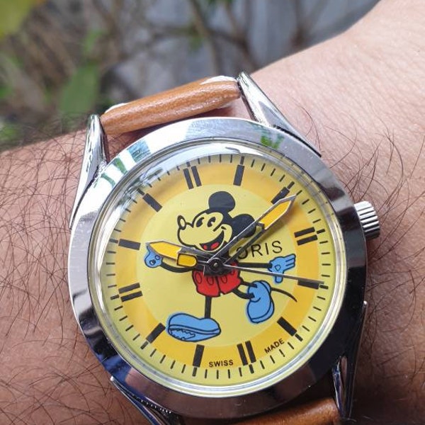 Mickey Watch Vintage Men - Etsy