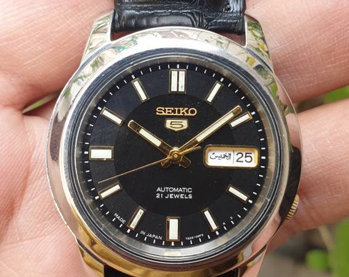 Vintage Seiko 5 Automatic Movement No 7s26 Japan Made Men's Wrist Watch ...