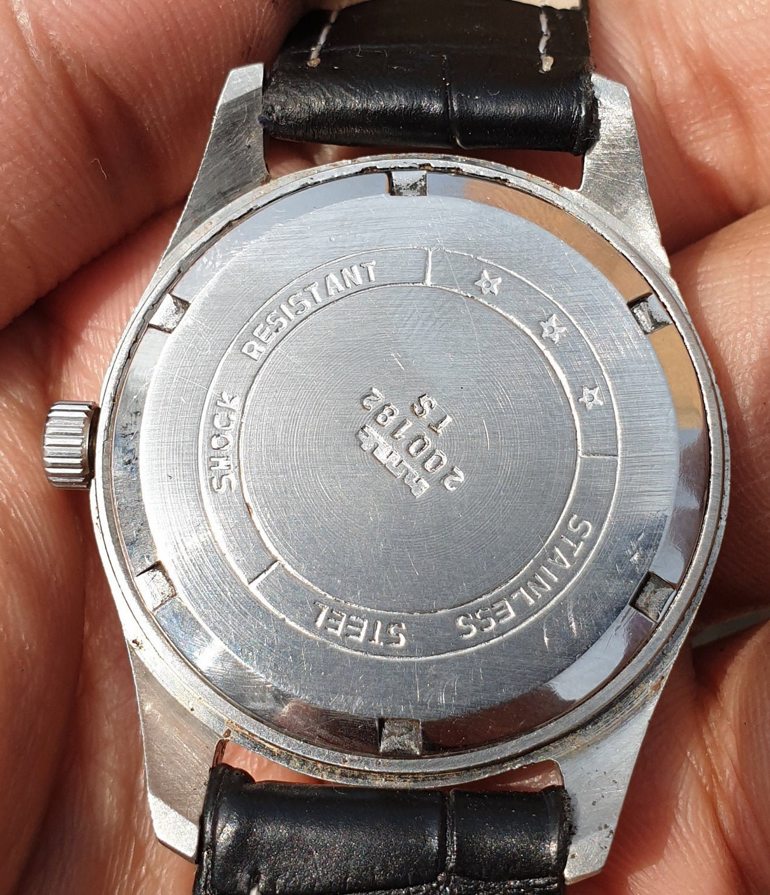 Vintage Hmt Janata Arabic Numerals Manual Winding 17 Jewels Wrist Watch ...