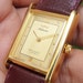 HMT Ashwini Tank Golden Dial Gold Plated Hand Winding 17 - Etsy