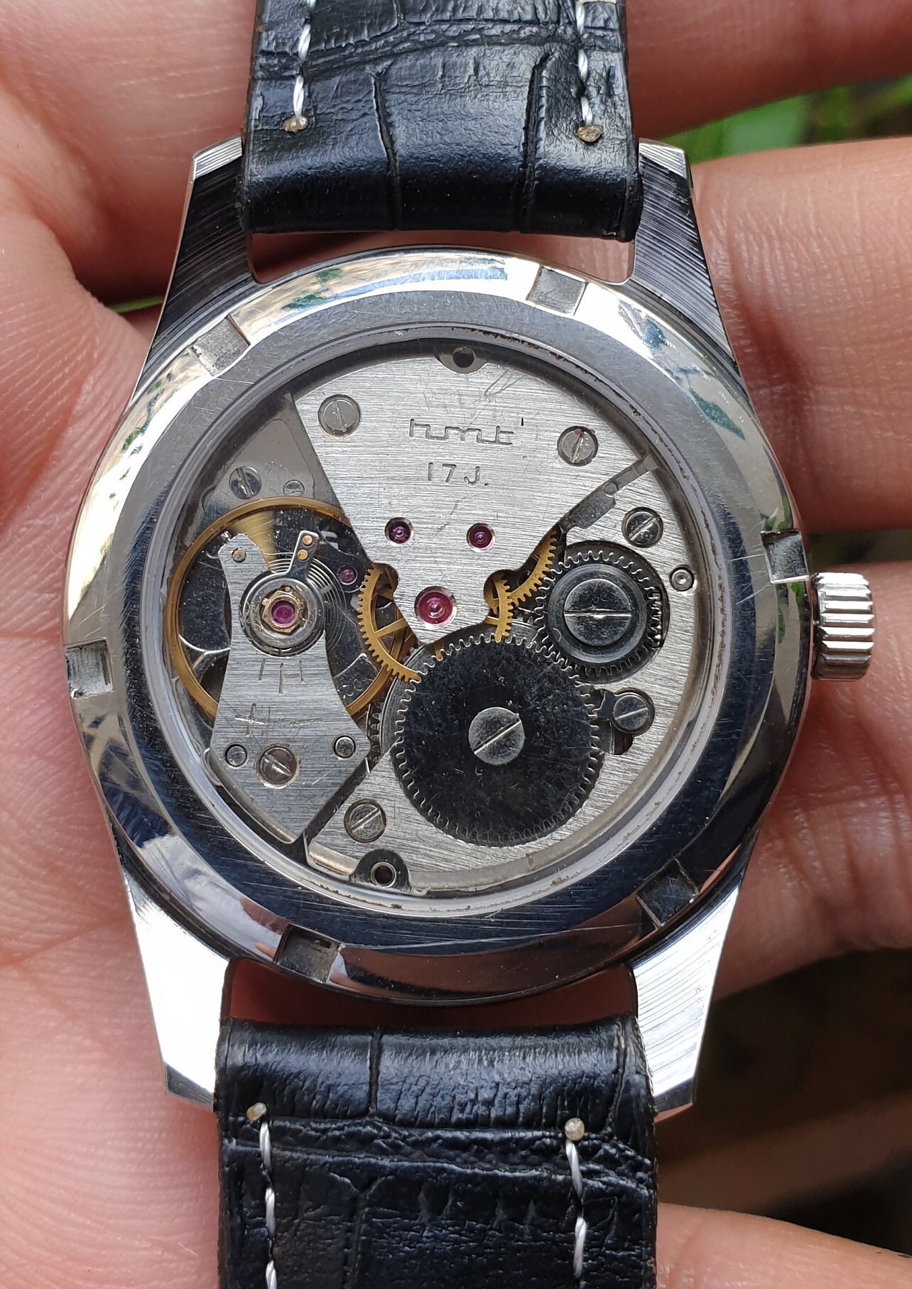 Vintage Hmt Jawan Numerals Military Manual Winding 17 Jewels - Etsy