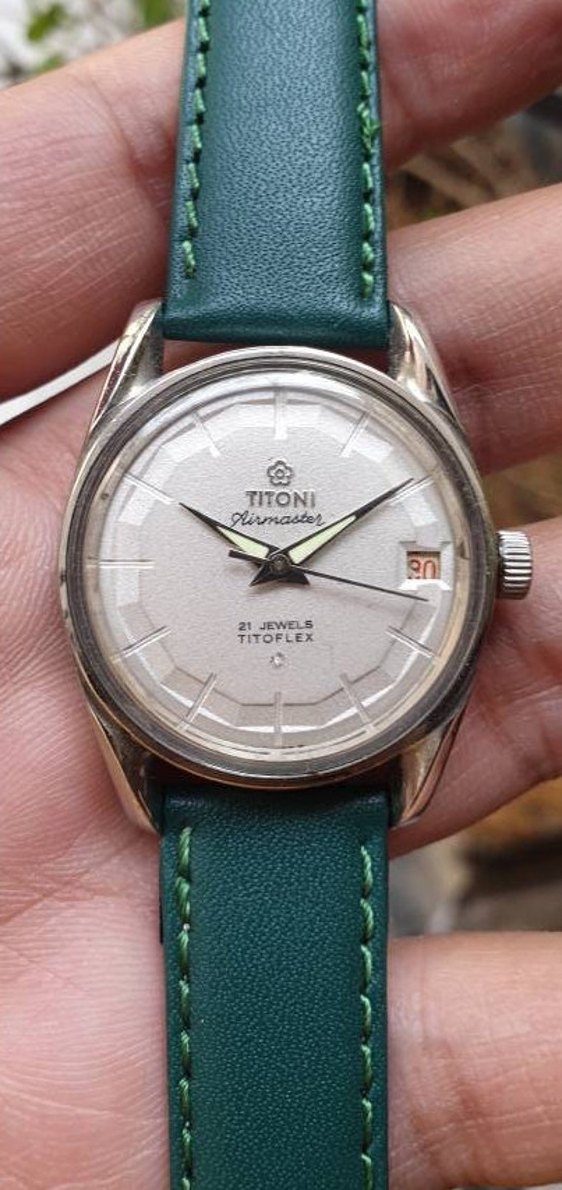 Vintage Titoni Airmaster Titoflex Manual Winding 21 Jewels - Etsy
