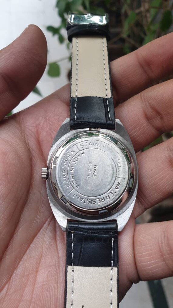 HMT Kohinoor Devanagiri Yellow Dial Hand Winding 17 J… - Gem