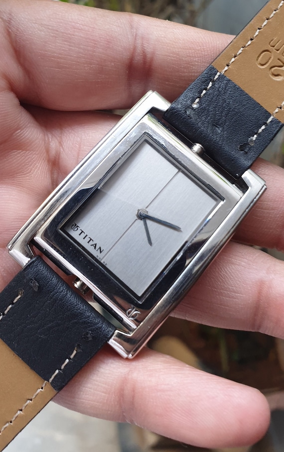 Vintage Geniune Titan Reverso Double White & Silver F… - Gem