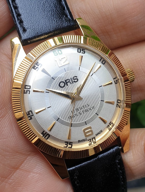 Vintage Oris FHF ST96 Hand Winding 17 Jewels Swiss Ma… - Gem