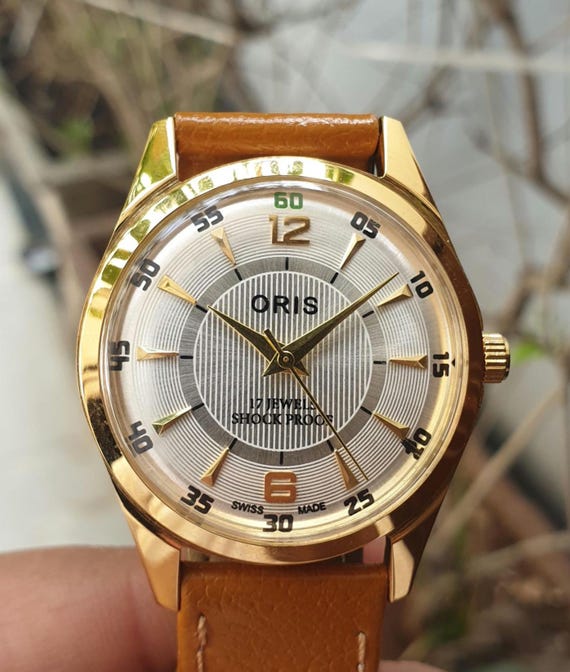 Rare Vintage Oris ST96 White Dial Hand Winding Swissm… - Gem