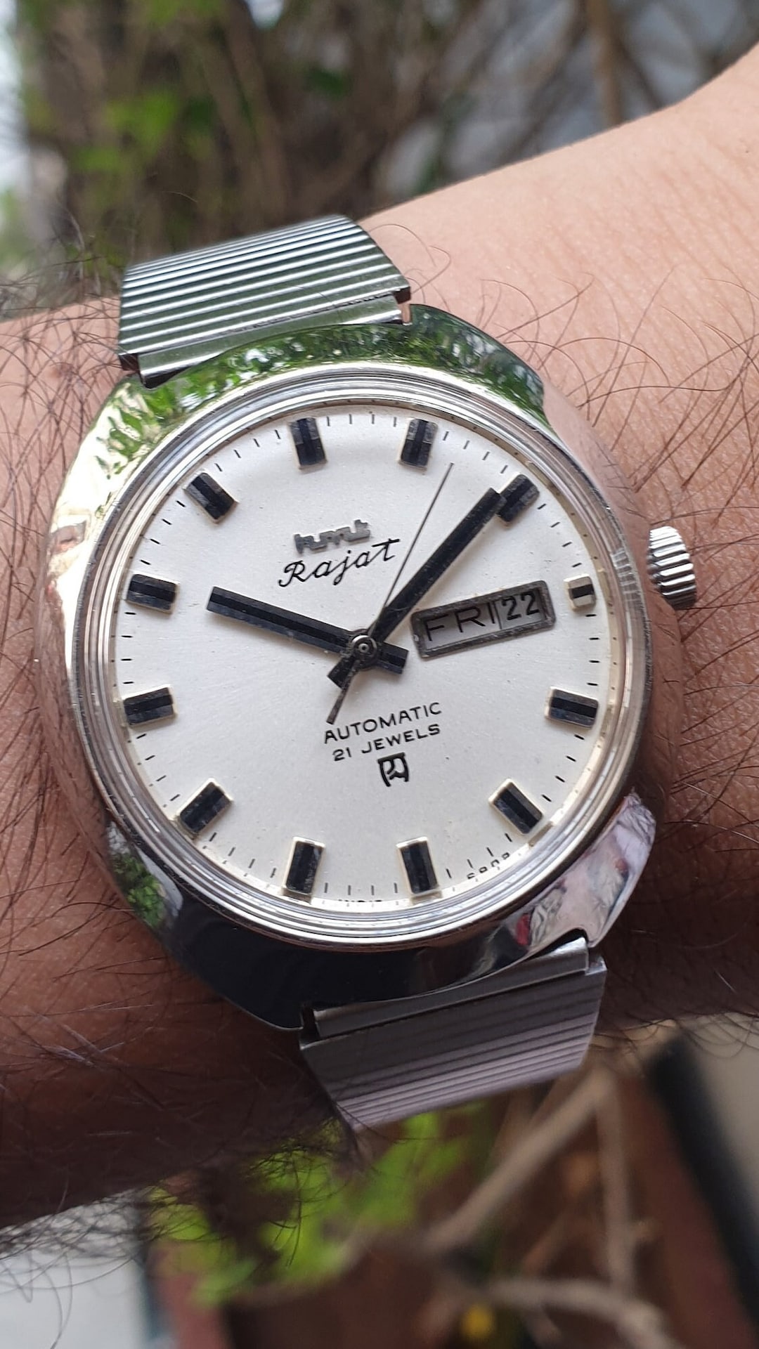 Authentic HMT Rajat Cream Dial Automatic 21 Jewels Mens Wrist Watch - Etsy