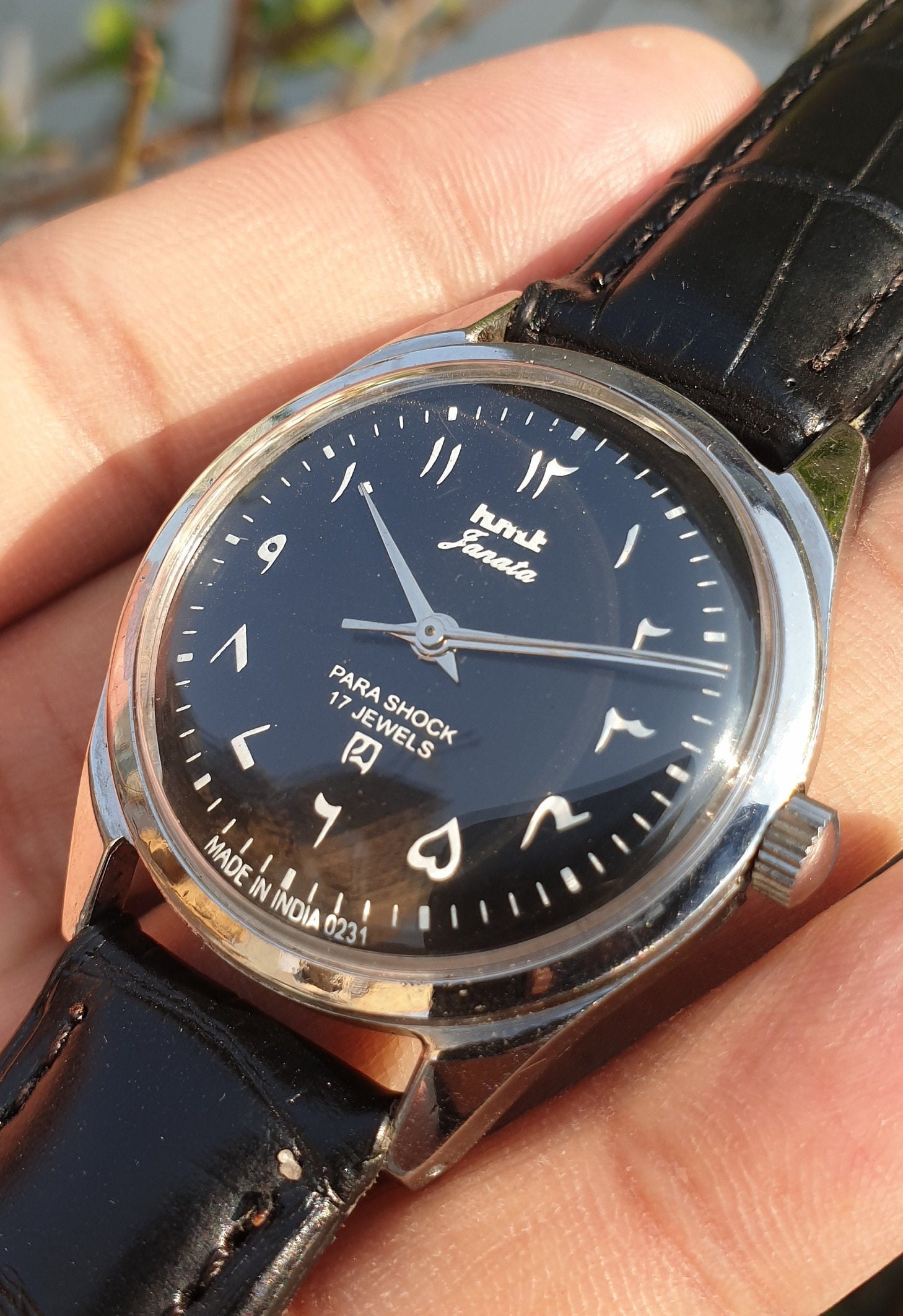 Vintage HMT Janata Arabic Numerals Hand Winding Mens Wrist - Etsy