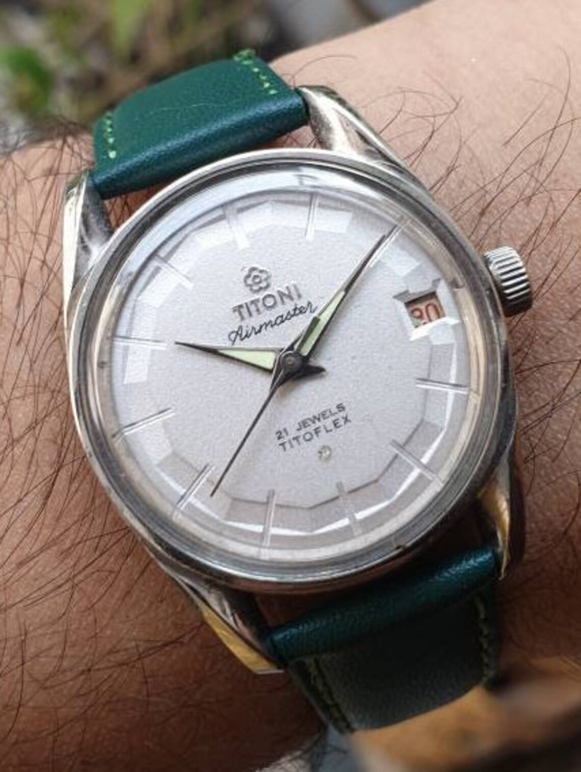 Vintage Titoni Airmaster Titoflex Manual Winding 21 Jewels - Etsy