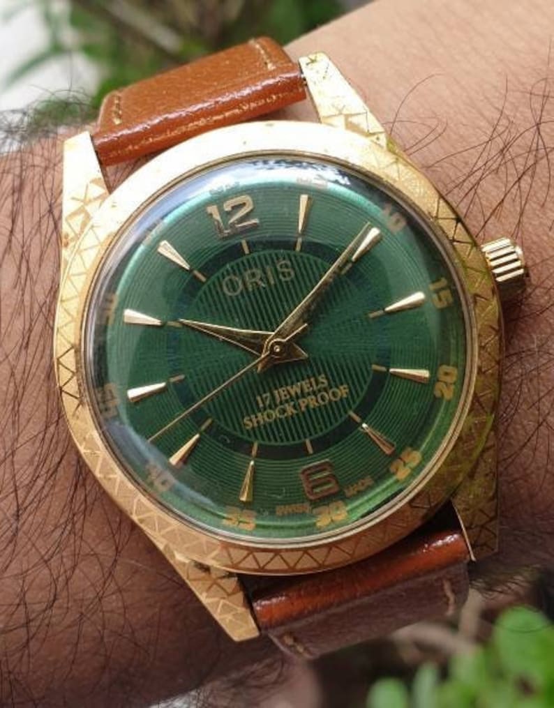 Vintage Oris ST96 Hand Winding 17 Jewels Swiss Made Men's - Etsy
