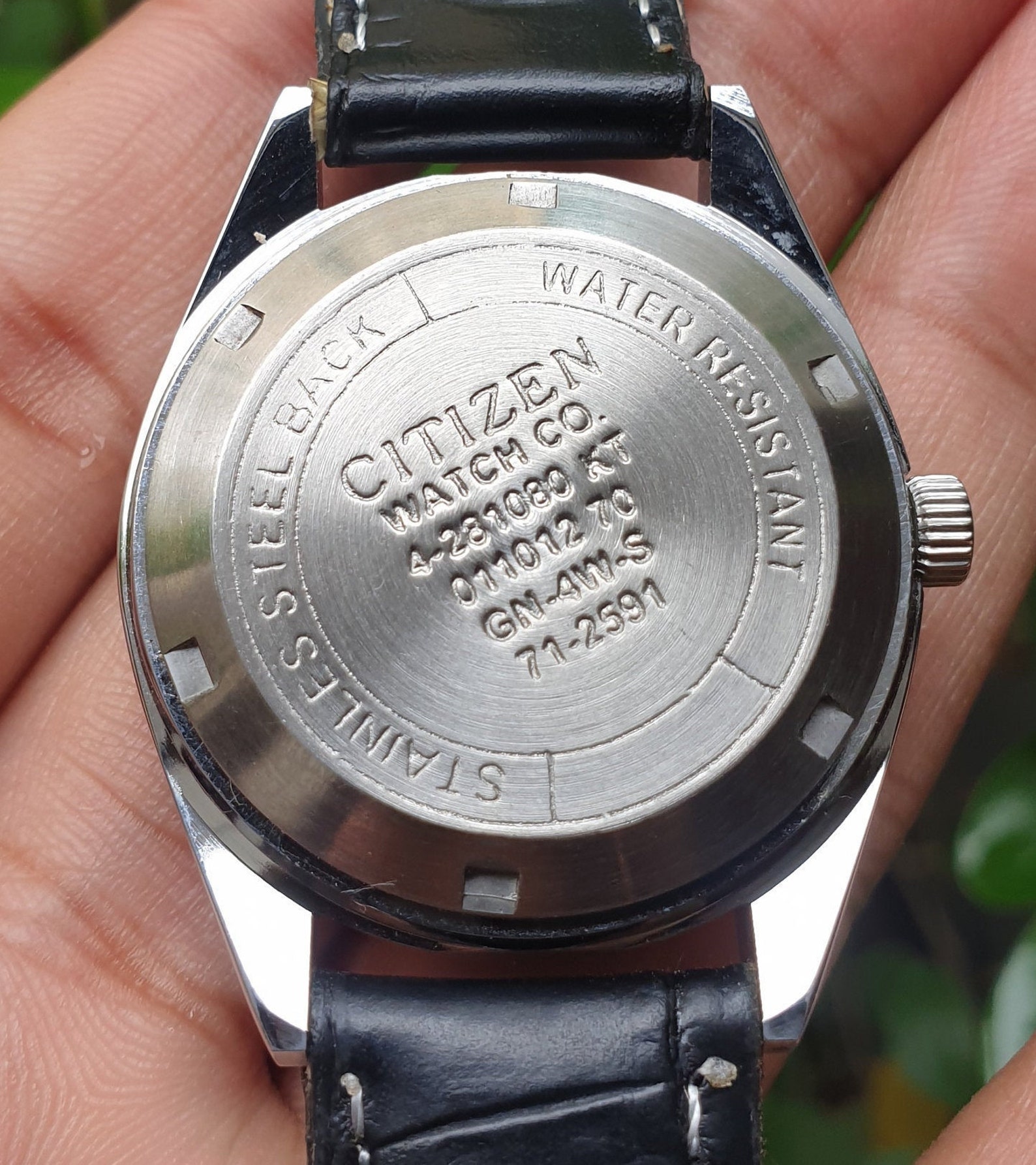 Vintage Citizen Automatic Movement No 8200 Japan Made Mens Wrist Watch ...