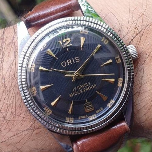 Vintage Oris FHF ST96 Hand Winding 17 Jewels Movement Swiss - Etsy
