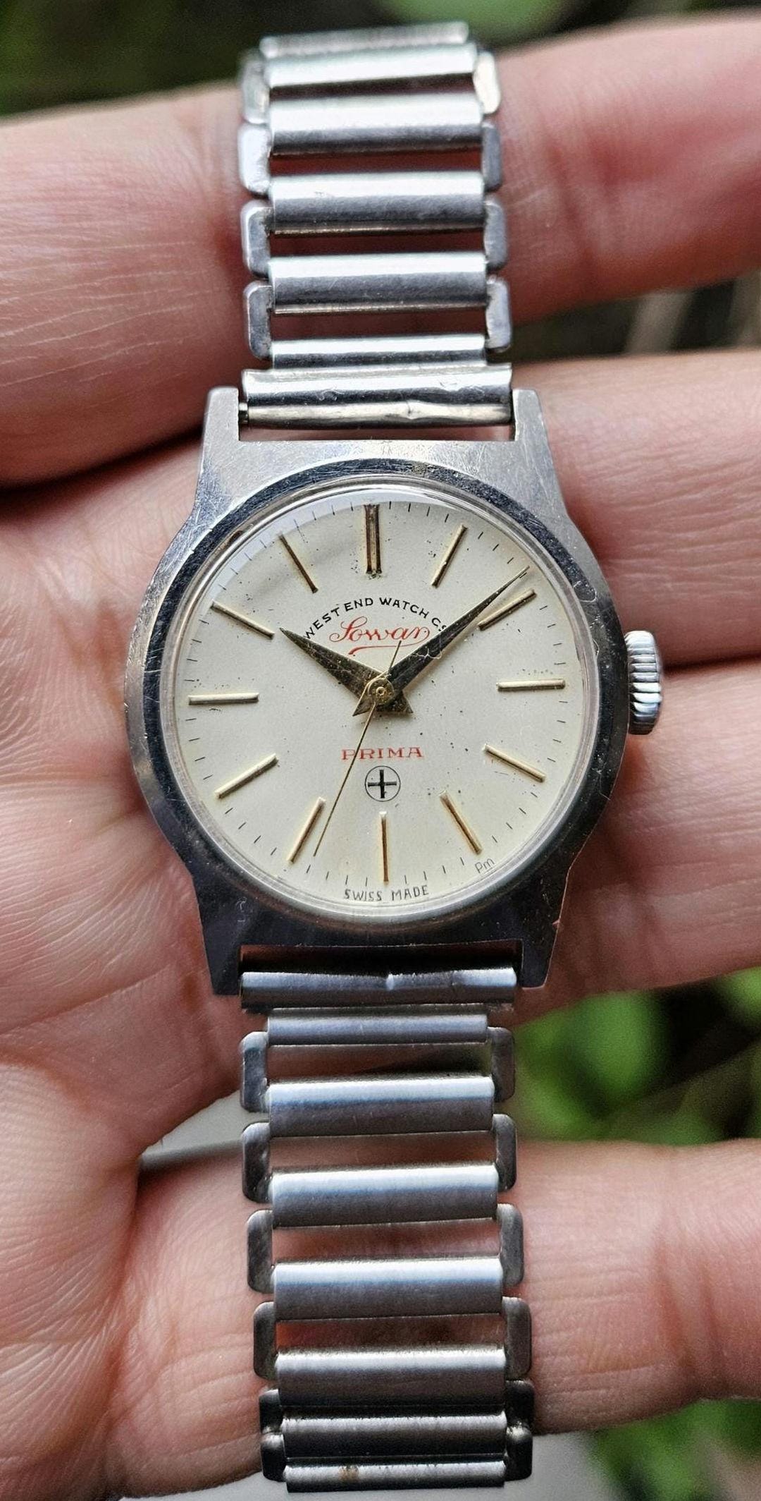 Vintage West End Sowan Prima Wrist Watch: Swiss Made 17 Jewels - Etsy