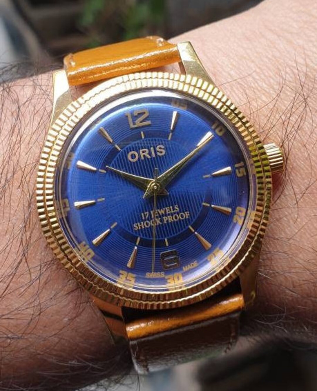Vintage Oris FHF ST96 Hand Winding 17 Jewels Swiss Made Men's Wrist Watch - Etsy