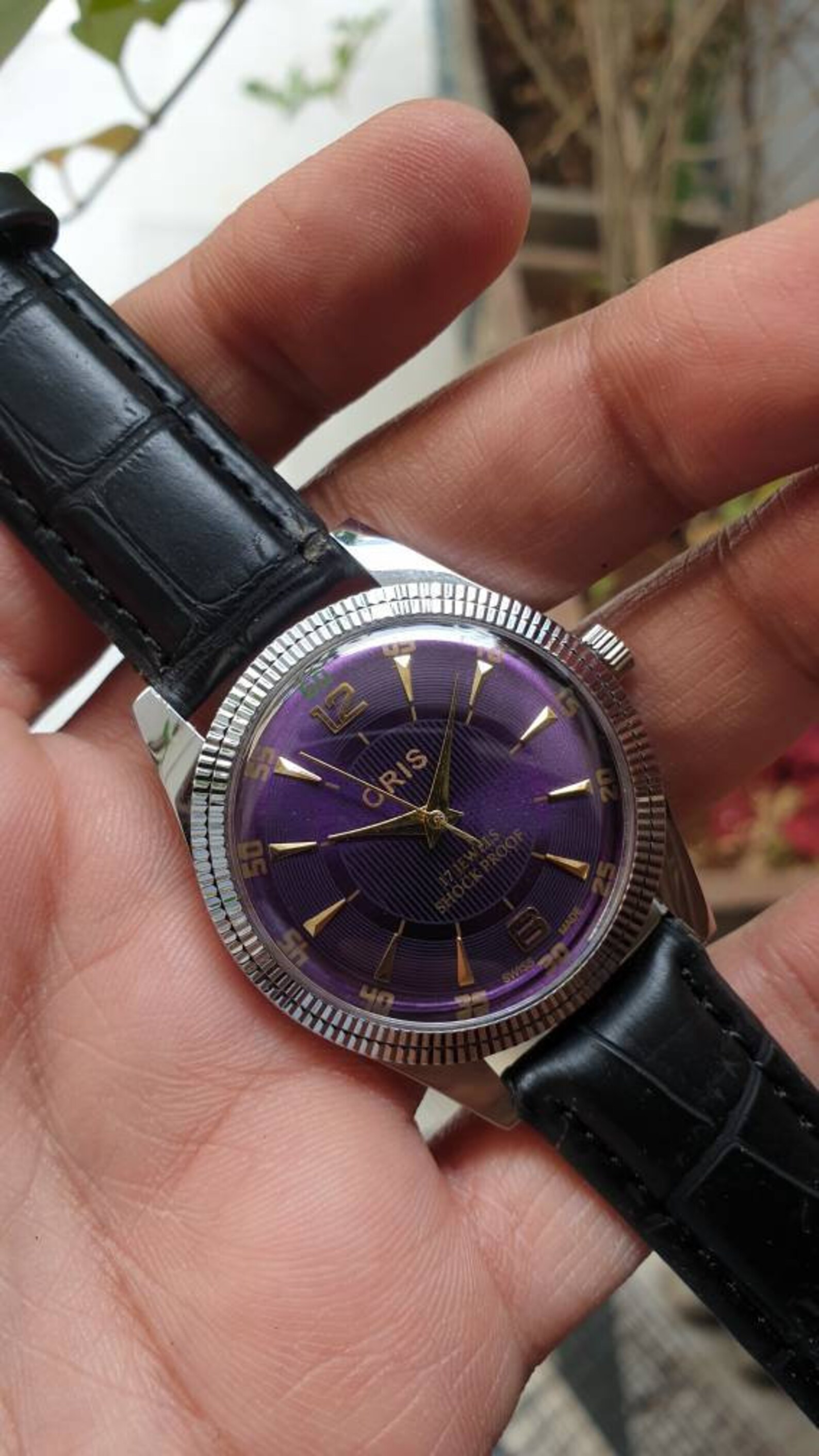 Rare Vintage Oris White Dial Hand Winding Wrist Watch - Etsy