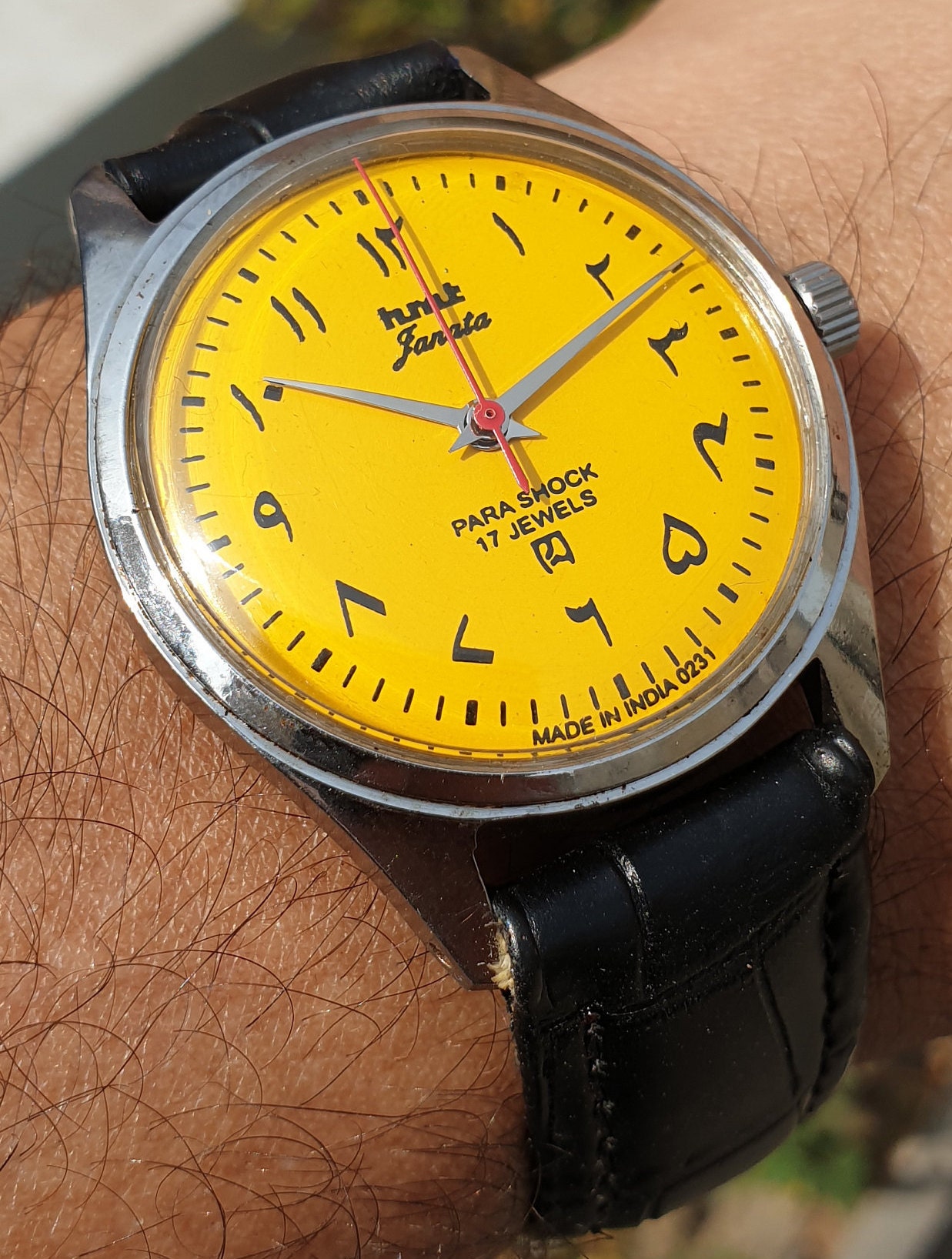 Vintage Hmt Janata Arabic Numerals Manual Winding 17 Jewels - Etsy