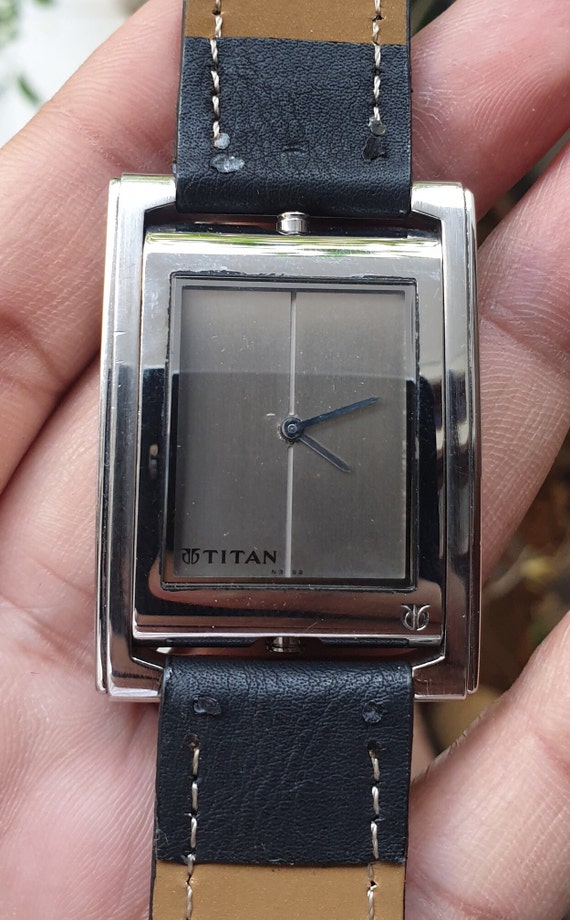 Vintage Geniune Titan Reverso Double White & Silver F… - Gem