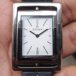 Vintage Geniune Titan Reverso Double Black & White Face Reversible ...