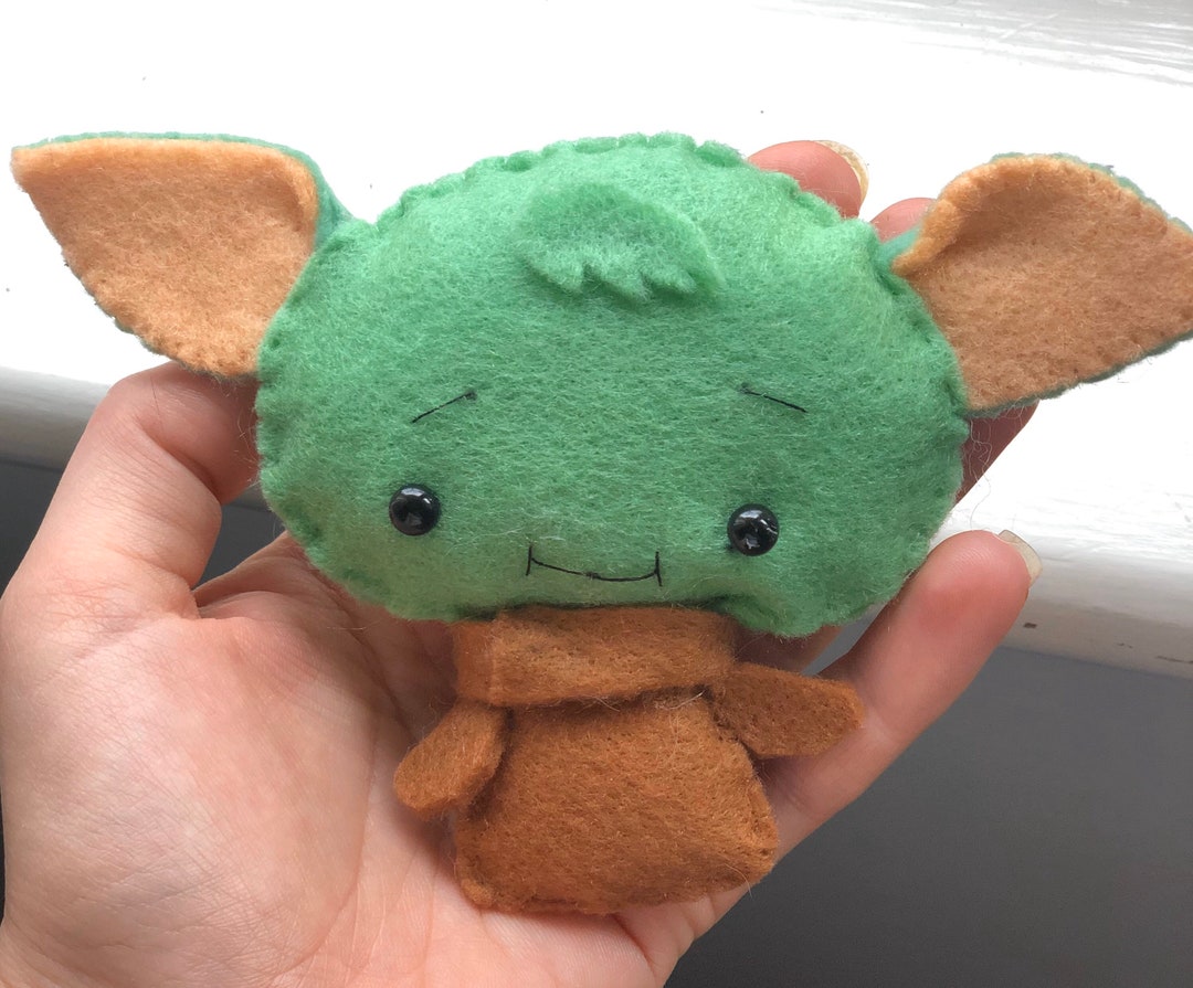 Baby Yoda Inspired Felt Plush - Etsy