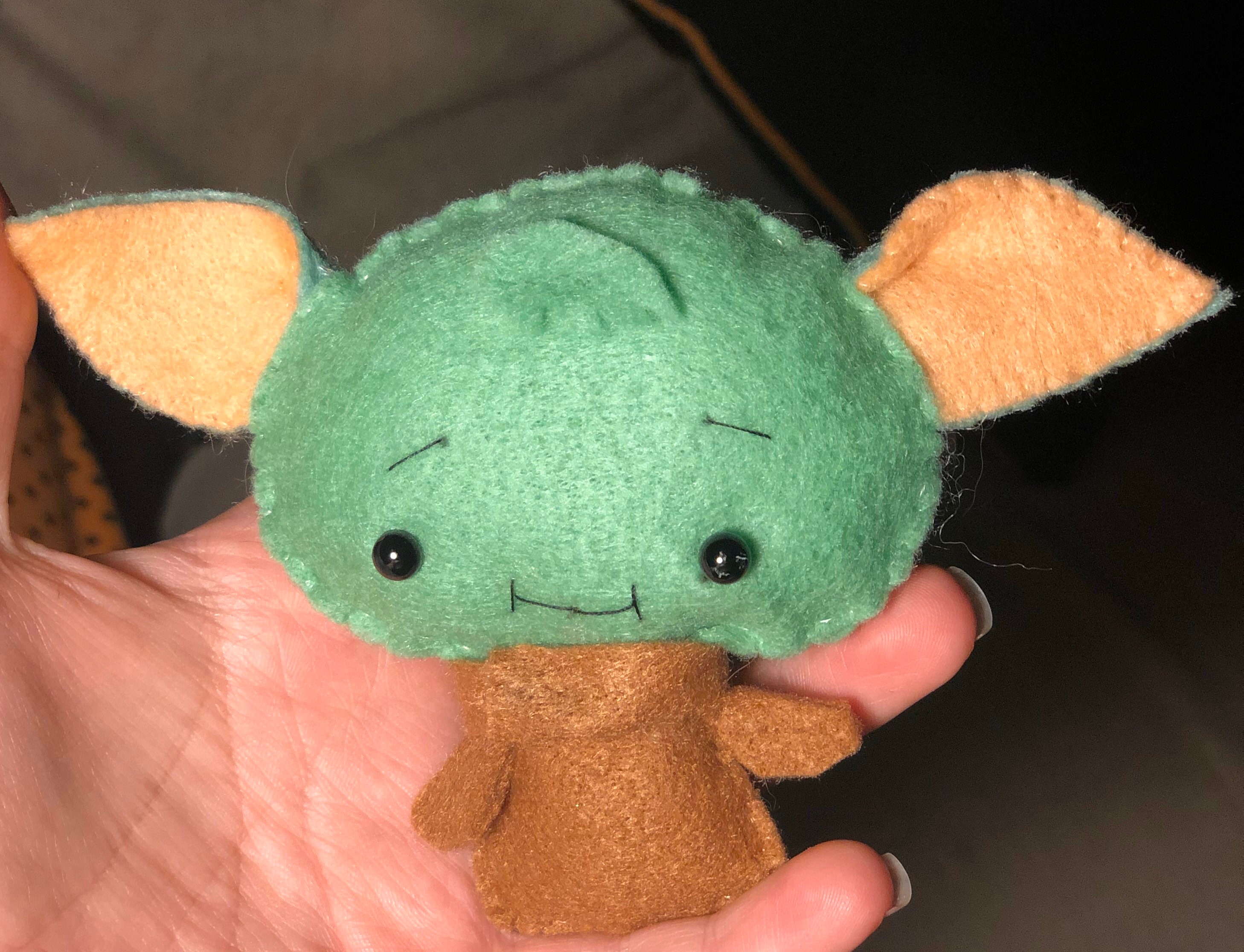 Baby Yoda Inspired Felt Plush - Etsy