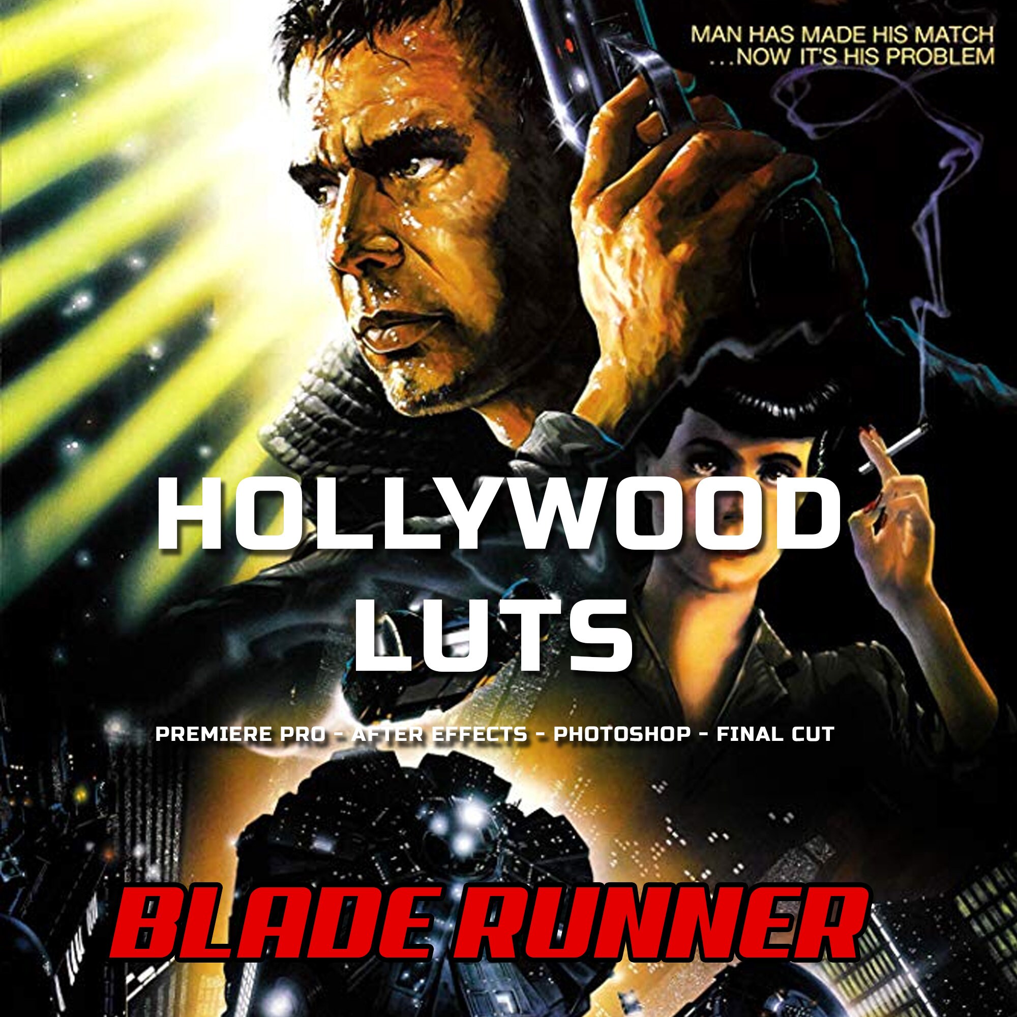 Hollywood LUTS - Blade Runner, Luts for Video and Photo Color Grading ...