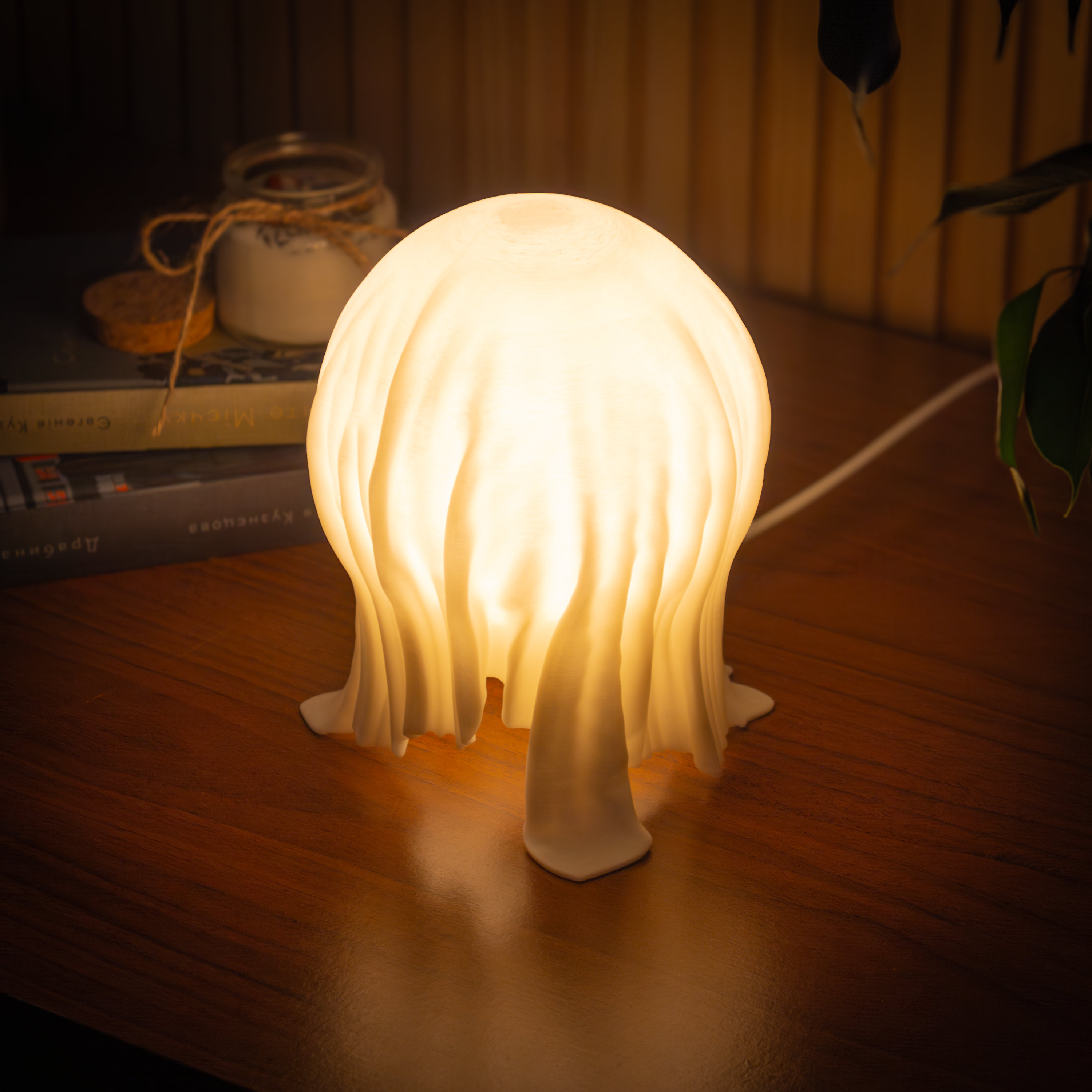 Enchanting Hidden Moon Lamp - Cozy Glow for Your Nightstand - Etsy