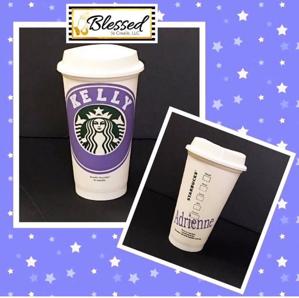 Custom Made Starbucks Cups - Etsy