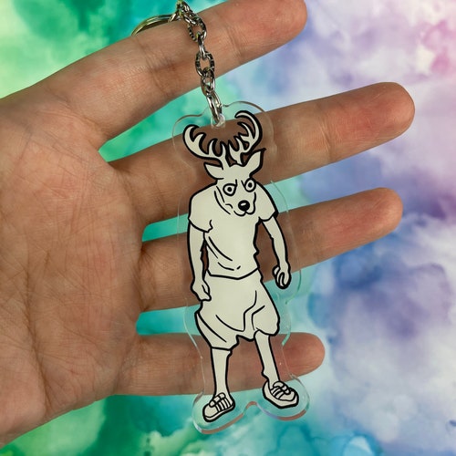 Beastars Angry Louis Acrylic Keychain Charms Funny Anime Furry - Etsy