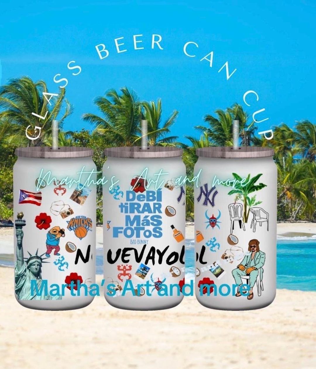 Consejo Malo Debí Tirar Más Fotos 16oz, DTMF Nuevayol Frosted Glass Cup ...