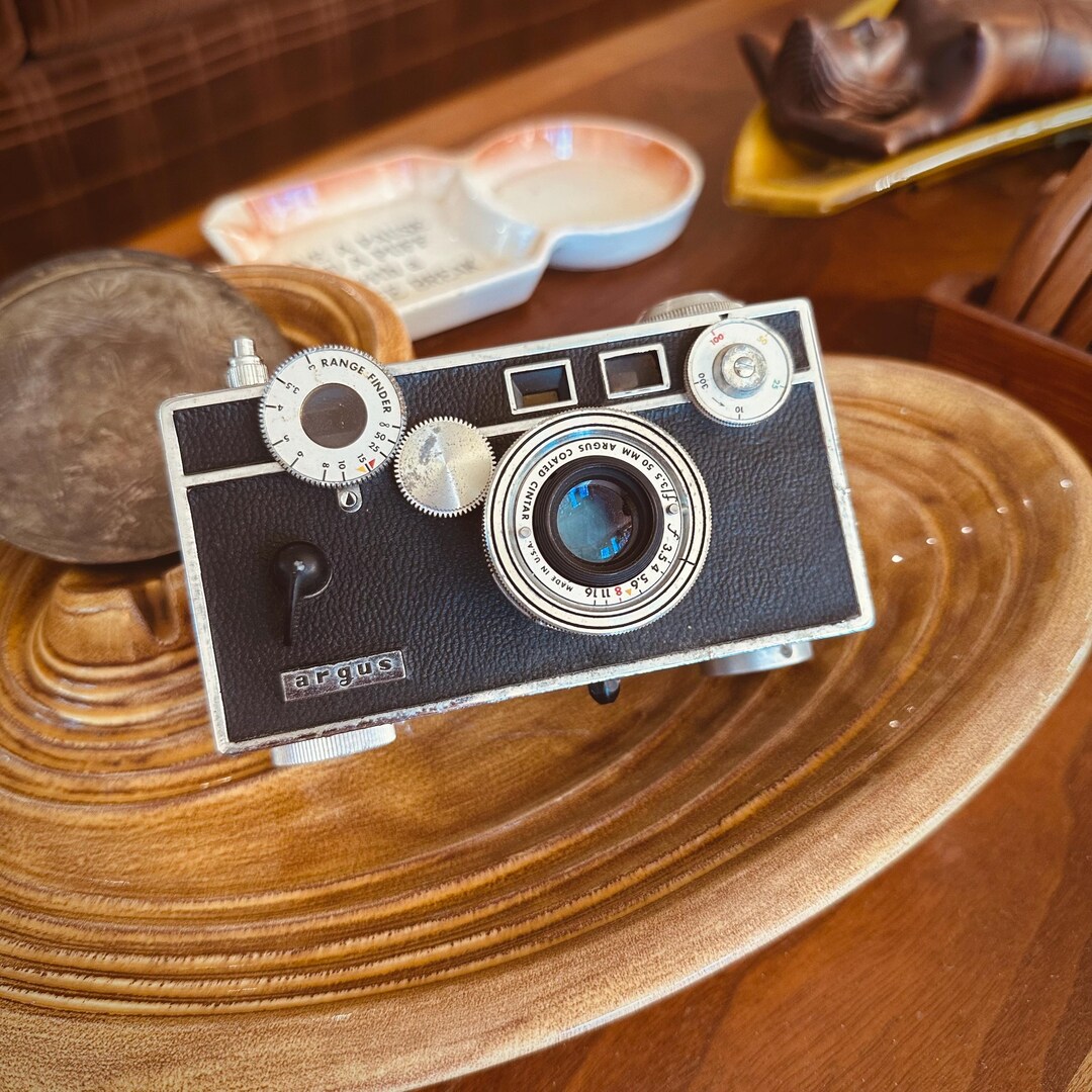 Vintage Argus C3 brick 35mm Film Rangefinder Camera With 50mm Lens - Etsy