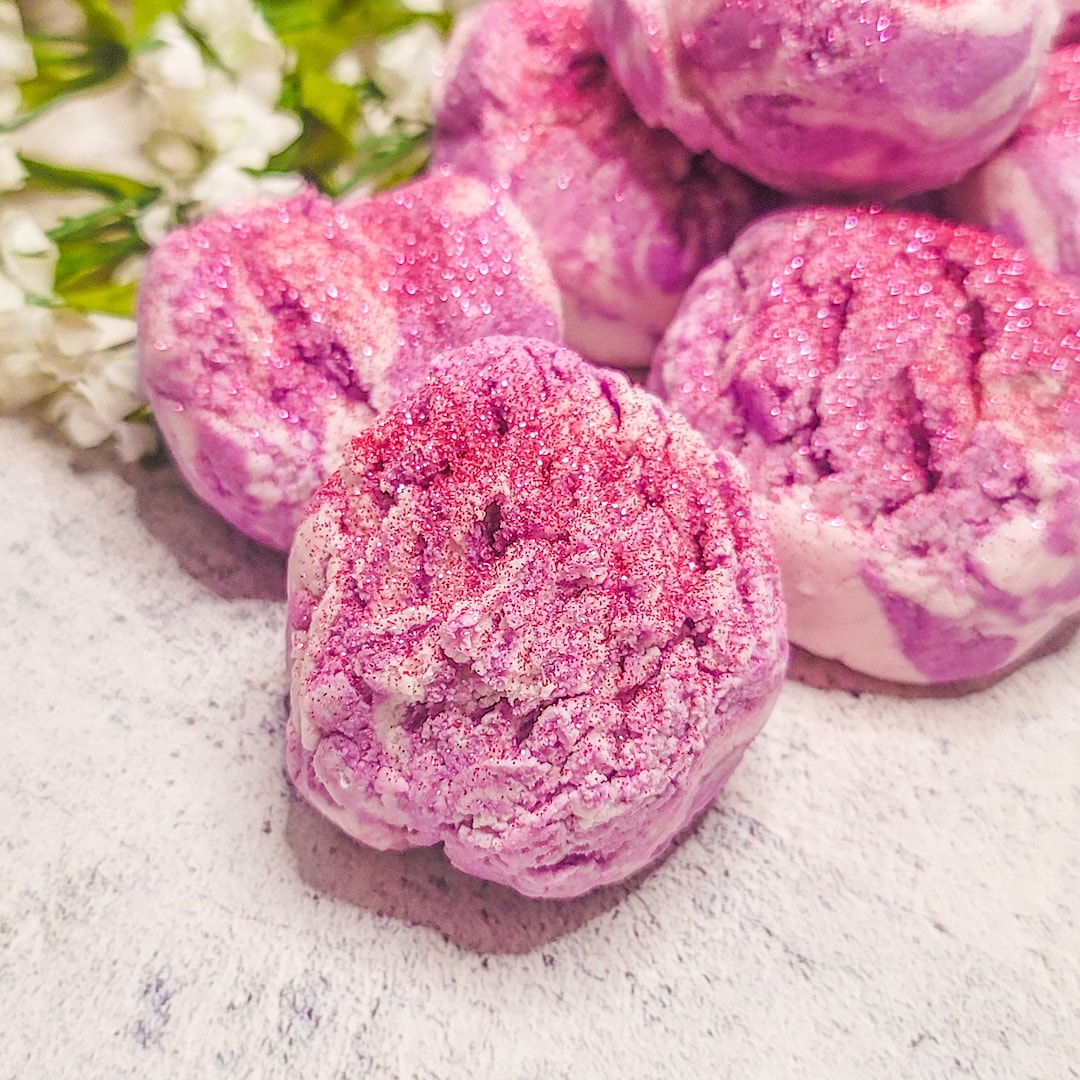 Solid Bubble Bath Bubbling Berry Bath Truffle Natural Bubble Bath ...