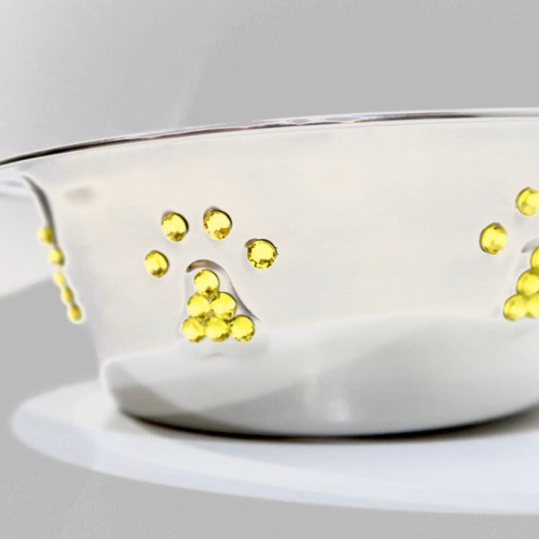 Fancy Cat Bowl - Etsy