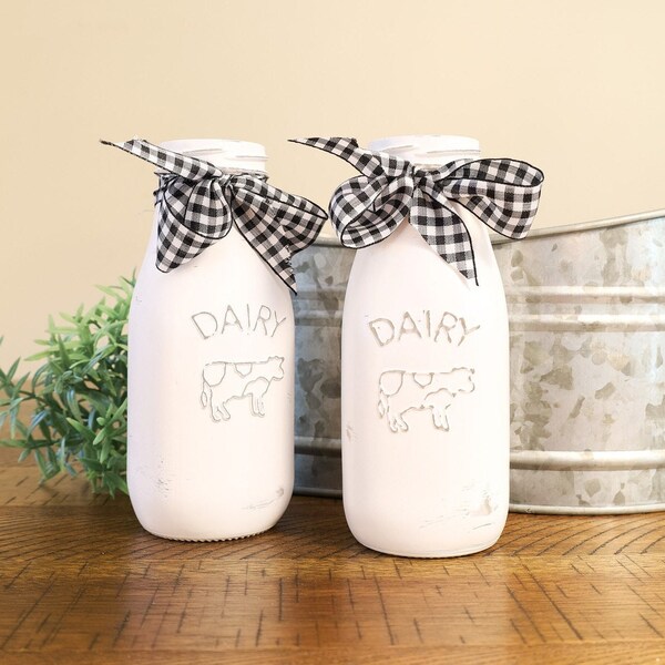 Vintage Milk Bottles - Etsy