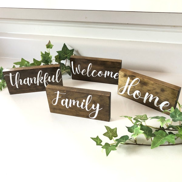 Small Wood Signs - Etsy