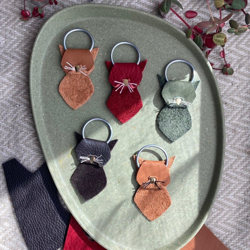 Cat Bag Charm - Etsy