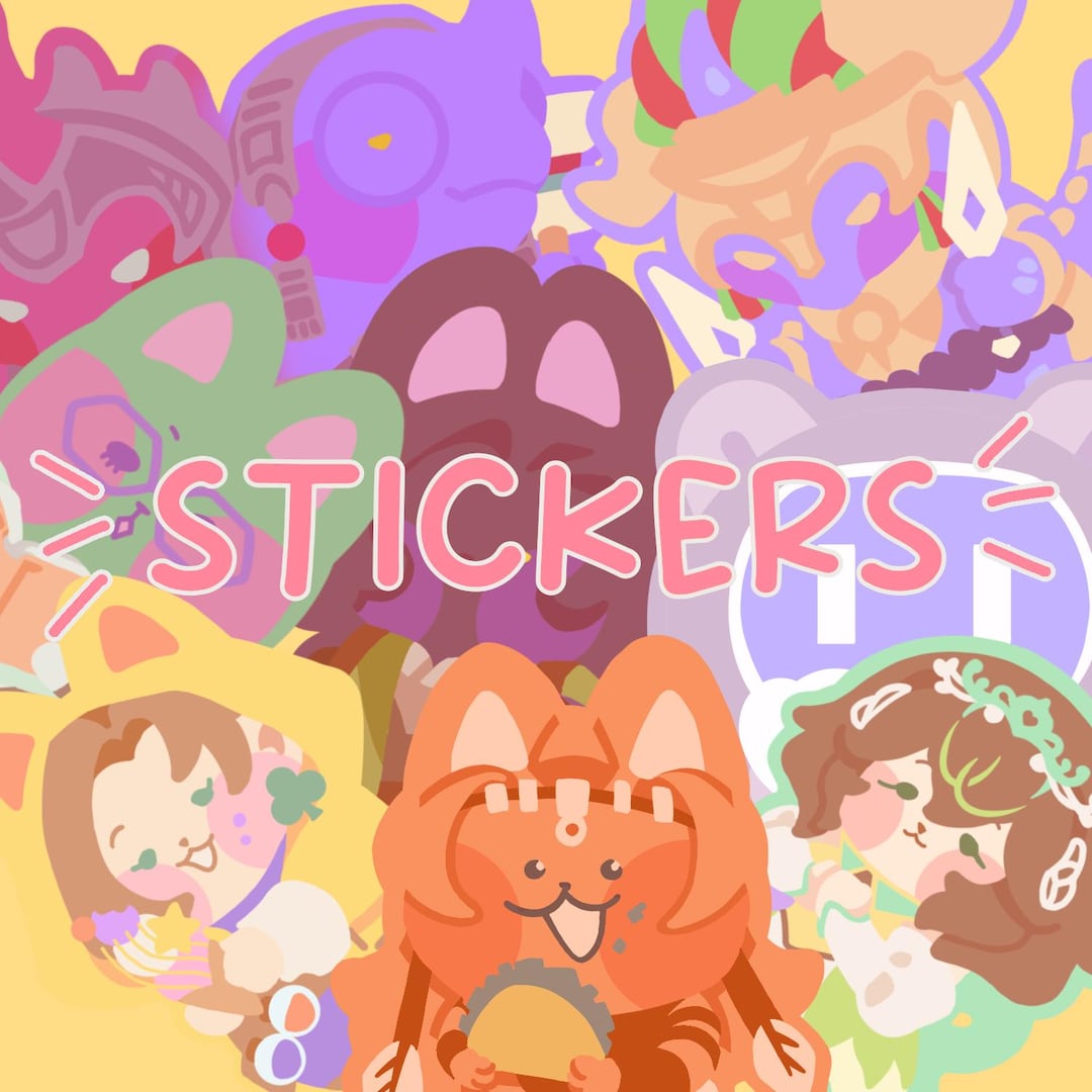 Xiv Dt Stickers - Etsy