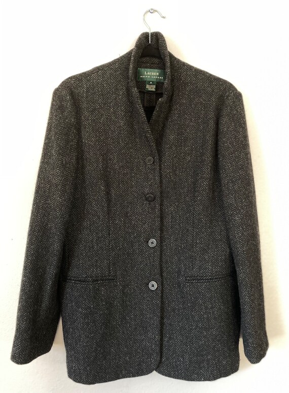 Ralph Lauren Herringbone Tweed Gem