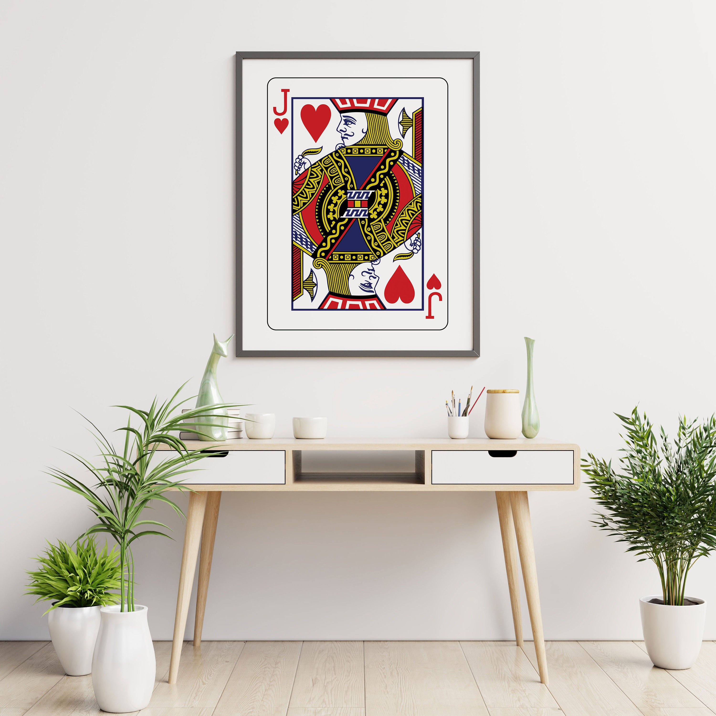 Playing Card Art, Playing Card Wall Prints, Poker Card Files, Printable ...