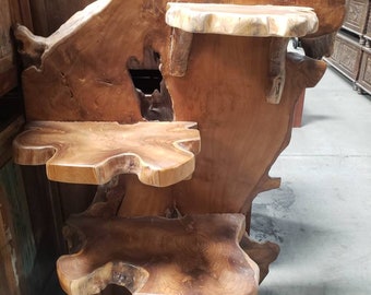 Teak Root Shelf - Etsy