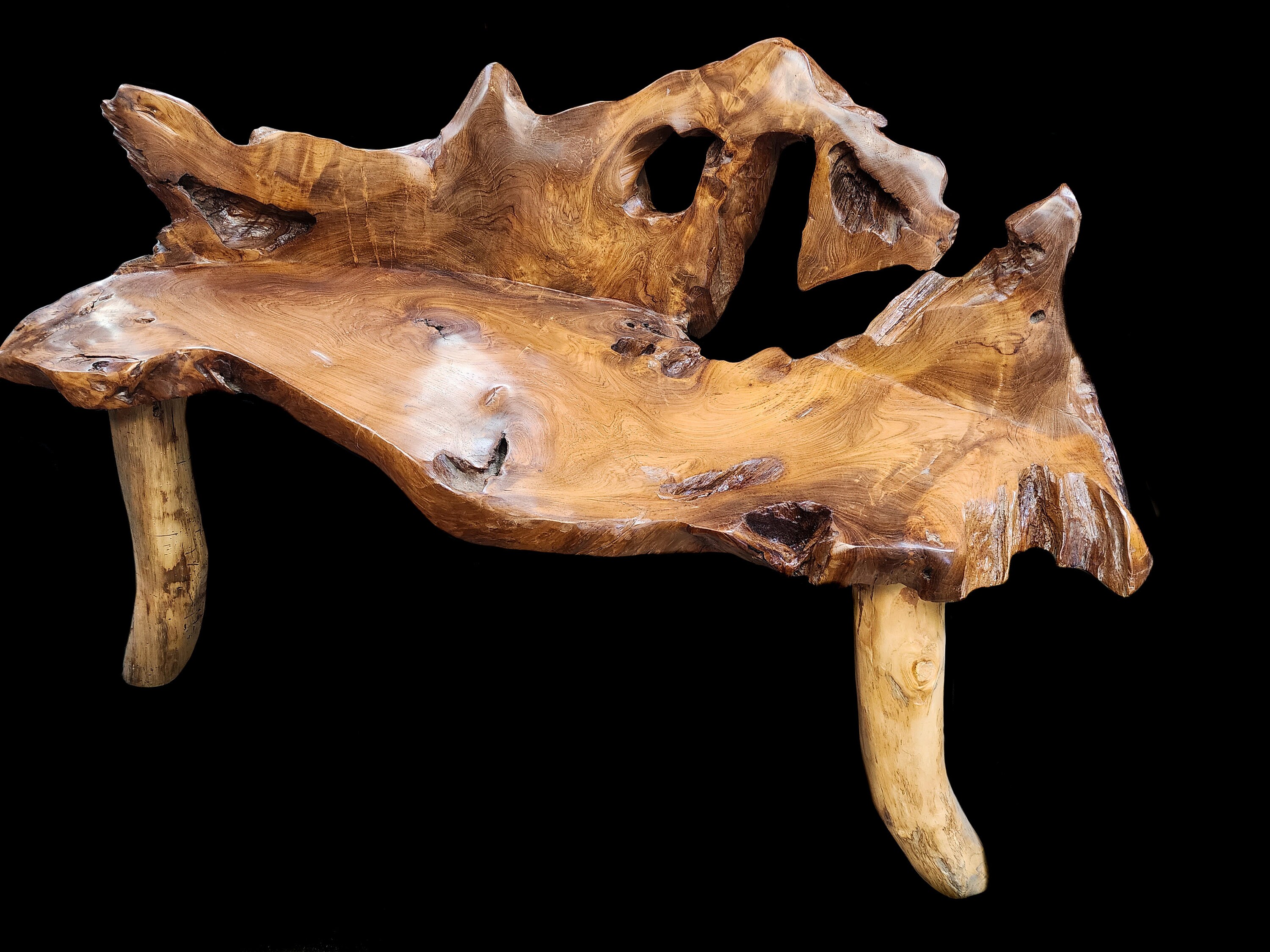 Teak Root Bench 58in. TRB05 - Etsy