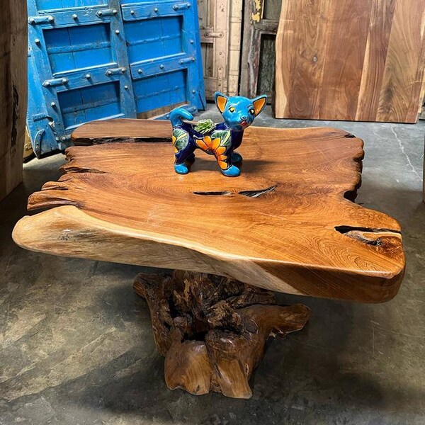 Teak Root Coffee Table - Etsy