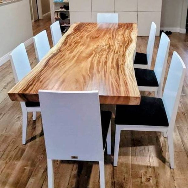 Live Edge Dining Table - Etsy