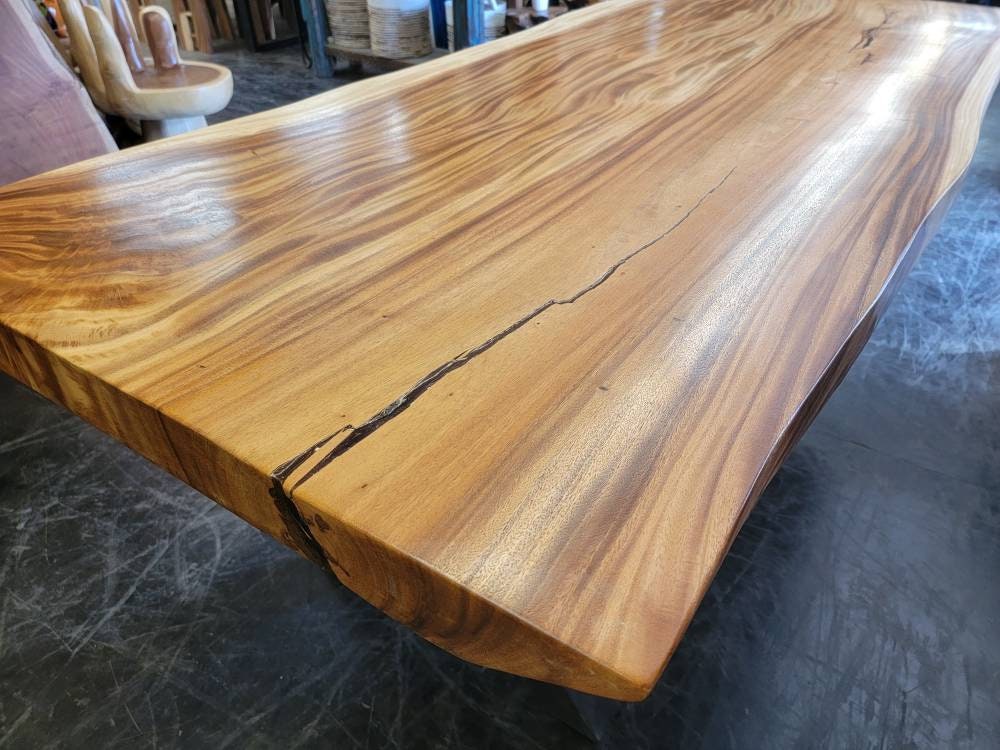 Live Edge Dining Kitchen Table - Etsy
