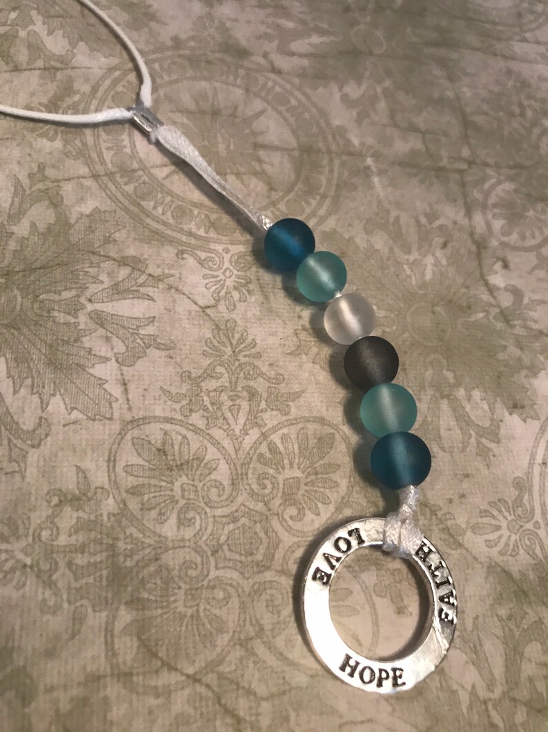 Refill Counting Cord Water Tracker Faith Hope Love Attach to | Etsy