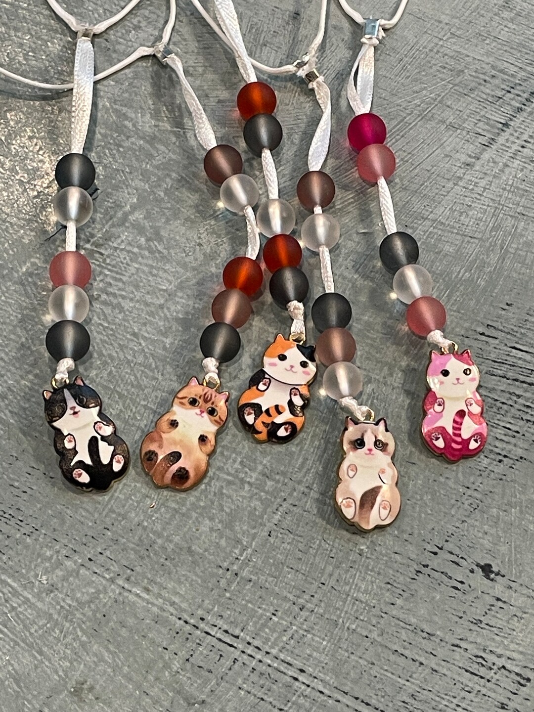 Cat Lovers Water Bottle Refill Counting Cord to Attach to Finger Loop ...