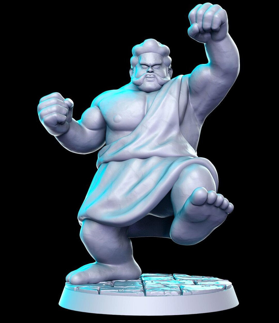 Stoneman - JRPG - 3D Resin Printed Miniature Tabletop Games D&D ...