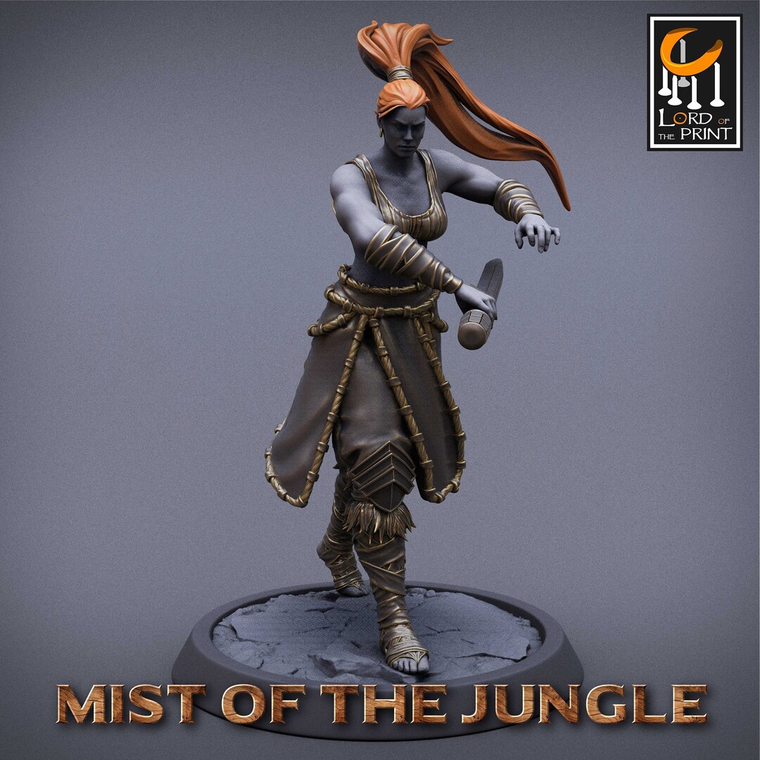 Amazon Heavy Soldier Dagger Mist of the Jungle Collection-high Detail ...