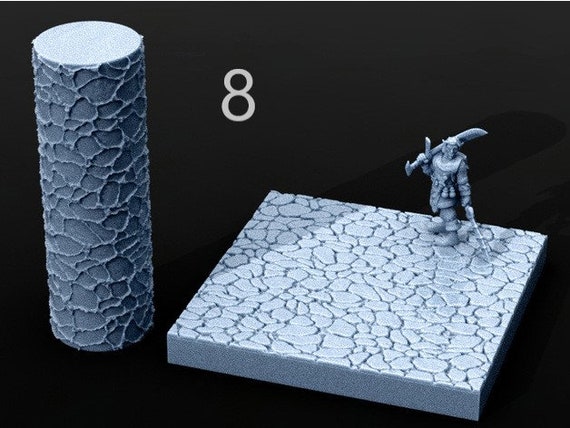 Terrain Texture Rollers 3D Resin Printed Miniature Tabletop - Etsy